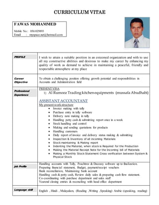 carriculum vitae | DOCX