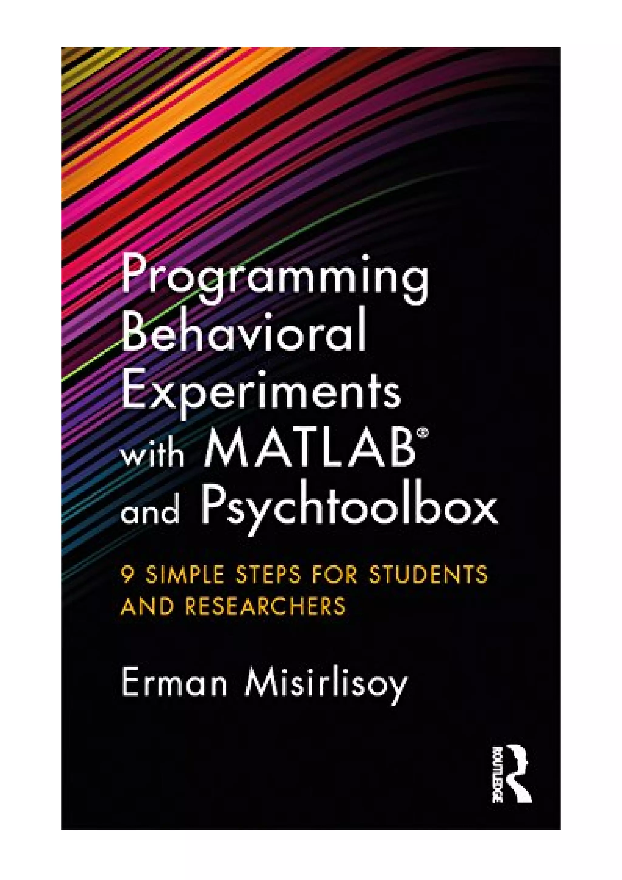 Programming Behavioral Experiments with MATLAB and Psychtoolbox - Erman ...