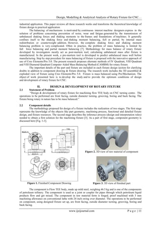 Design, Modelling & Analytical Analysis of Rotary Fixture for CNC with an Approach of Computer ...