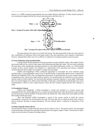 Scour Reduction around Bridge Piers: A Review | PDF