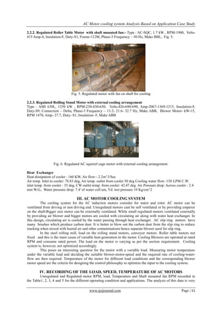 AC Motor cooling system Analysis Based on Application Case Study | PDF ...