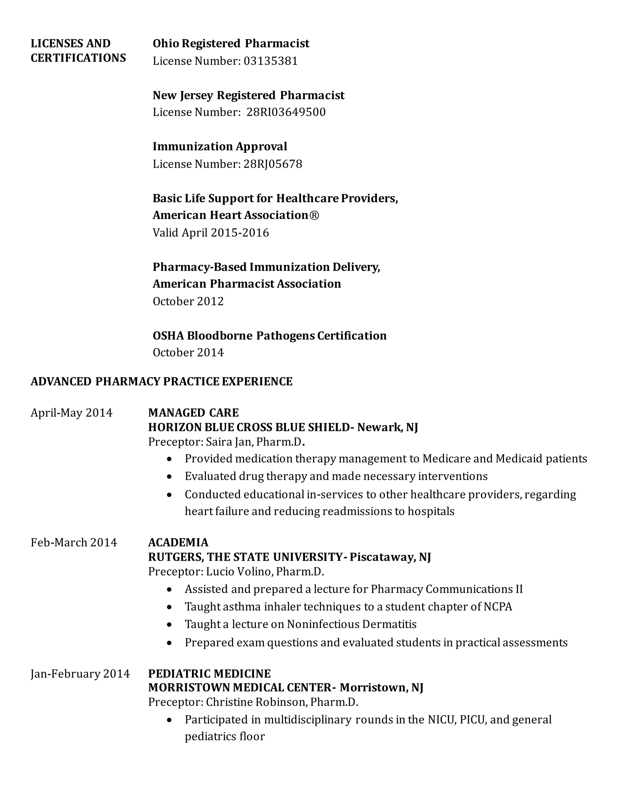 Amanda LucianoCV | DOCX | Pharmaceutical Industry | Industries