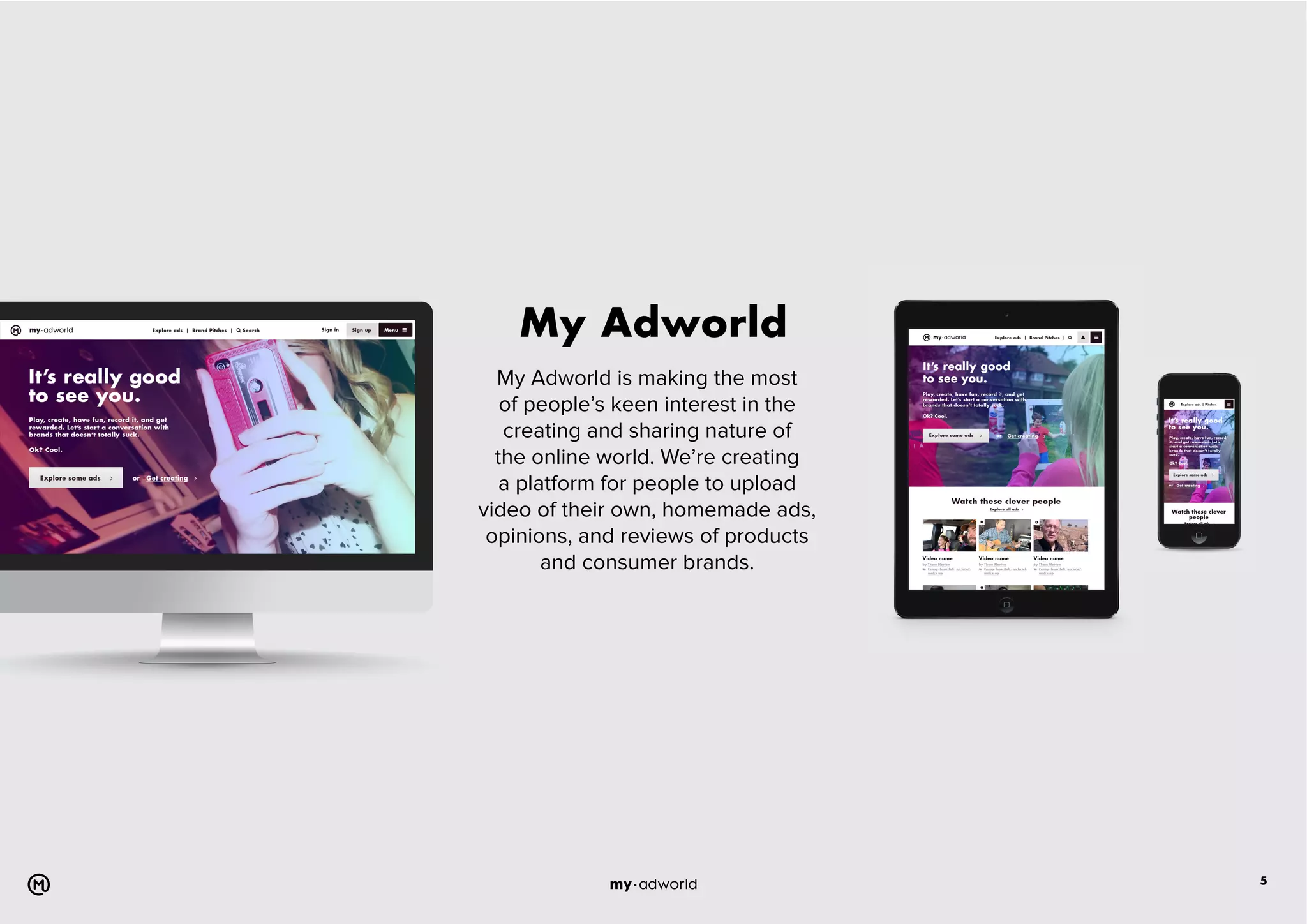 My AdWorld Presentation | PPT