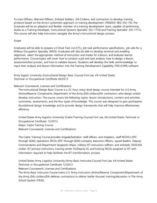 tello resume | DOCX | Business and Finance