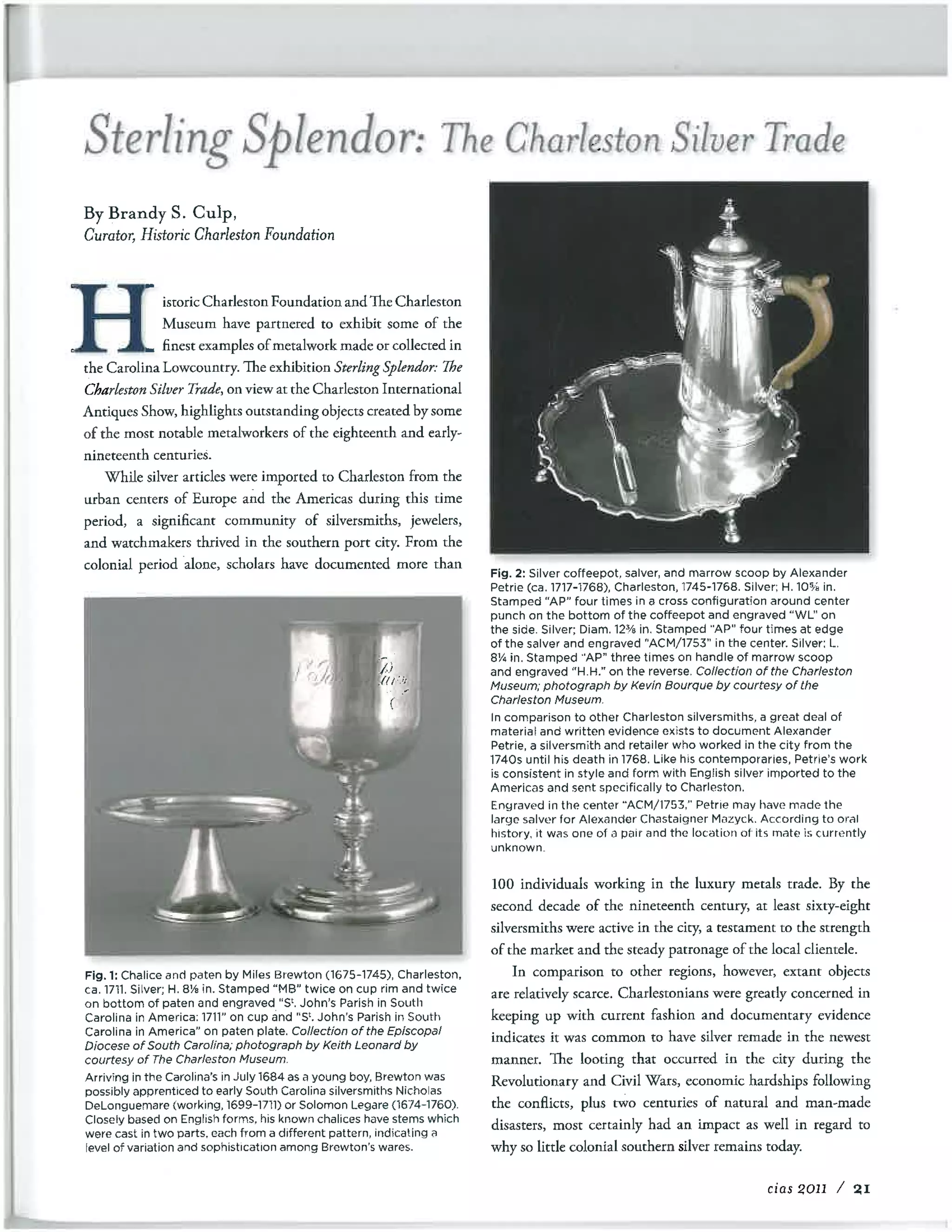 Sterling Splendor Exhibition article | PDF | Beauty | Style & Fashion