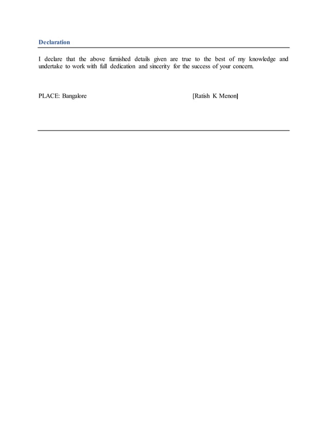 Ratish Resume | PDF