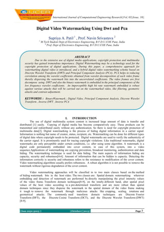 International Journal of Computational Engineering Research(IJCER) | PDF