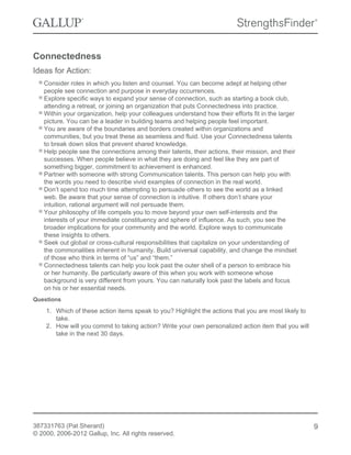 StrengthFinder 2.0 GallupReport | PDF