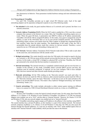 Design and Configuration of App Supportive Indirect Internet Access using a Transparent Proxy ...