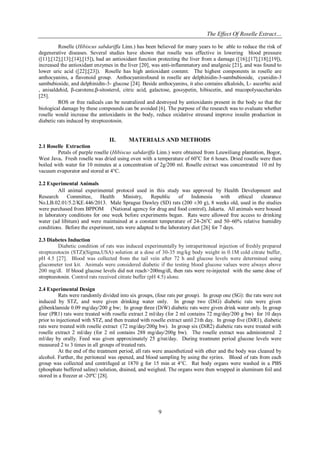 The Effect Of Roselle Extract (Hibiscus Sabdariffa Linn.) On Blood ...