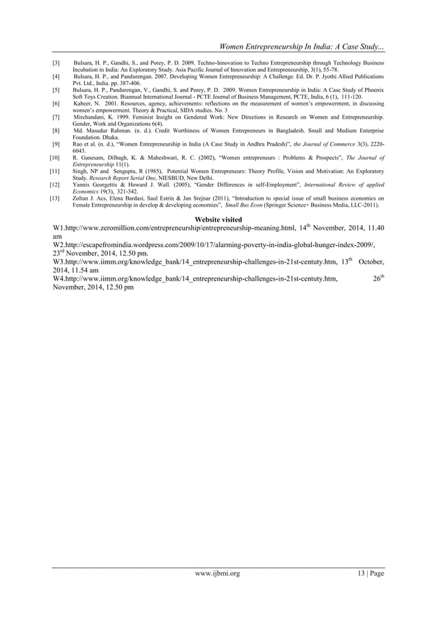 Women Entrepreneurship in India: A Case Study Of Jaishree Kabra Of ...