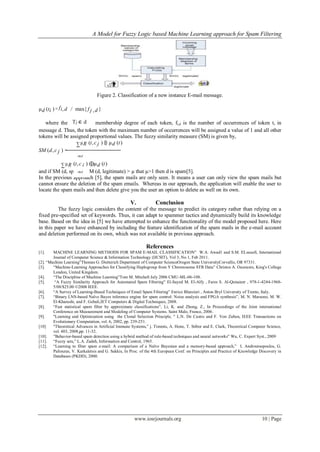 A Model for Fuzzy Logic Based Machine Learning Approach for Spam Filtering | PDF