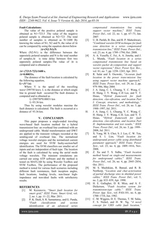 Wavelet-Based Fault Location and Distance Protection Method for Transmission Lines | PDF | Civil ...