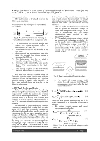 Wavelet-Based Fault Location and Distance Protection Method for Transmission Lines | PDF | Civil ...