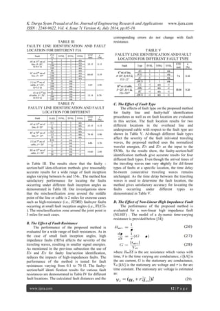 Wavelet-Based Fault Location and Distance Protection Method for Transmission Lines | PDF | Civil ...