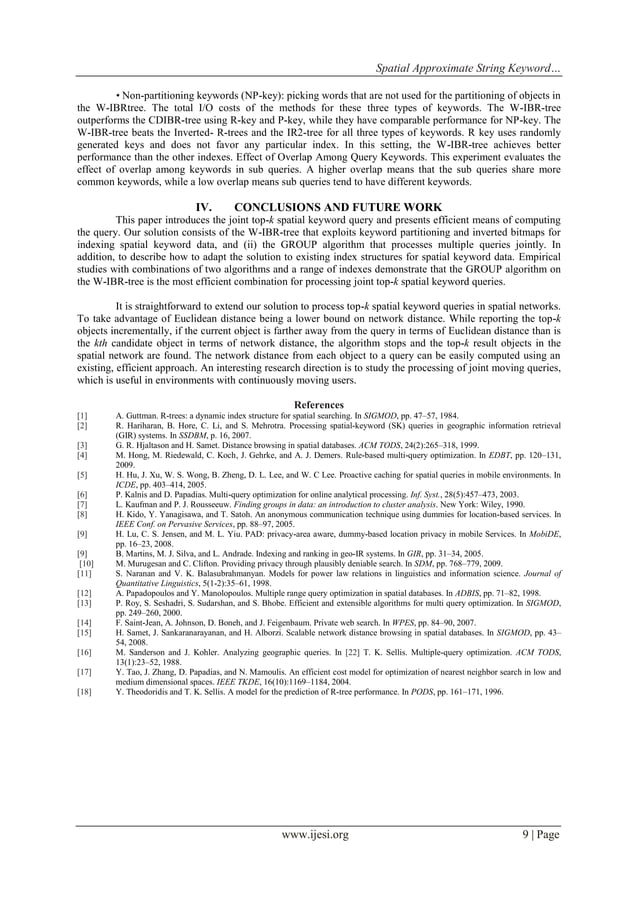 Spatial Approximate String Keyword Content Query Processing Pdf