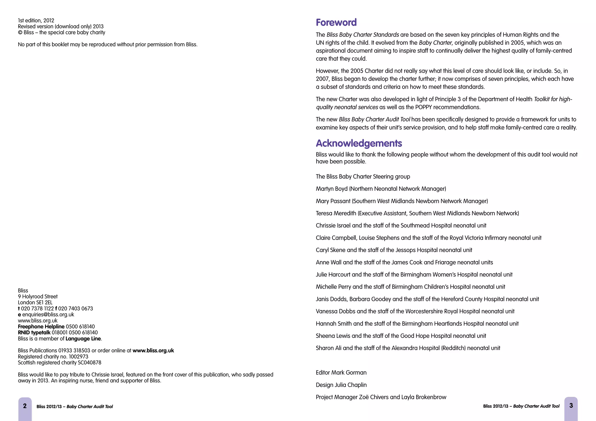 Baby_Charter_Audit-tool_13_web | PDF