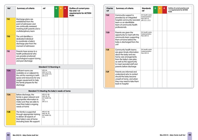 Baby_Charter_Audit-tool_13_web | PDF | Parenting Babies and Toddlers ...
