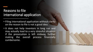 IPR in Business #04: International Patent Filing Reasons & Strategies | PPT