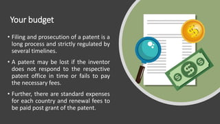 IPR in Business #04: International Patent Filing Reasons & Strategies | PPT