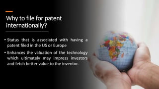 IPR in Business #04: International Patent Filing Reasons & Strategies | PPT