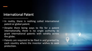 IPR in Business #04: International Patent Filing Reasons & Strategies | PPT