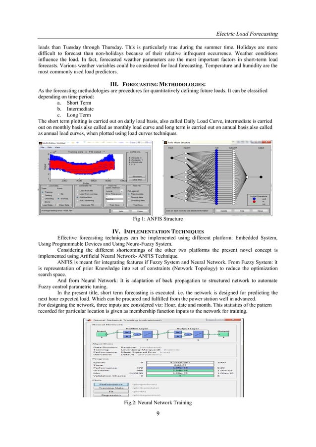 Electric Load Forecasting Pdf