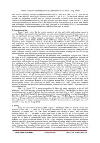 Protein Extraction and Purification of Soybean Flakes and Meals Using a ...