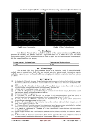 Non linear analysis of Robot Gun Support Structure using Equivalent Dynamic Approach | PDF