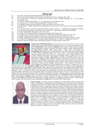 Approaches to Administrative Leadership | PDF