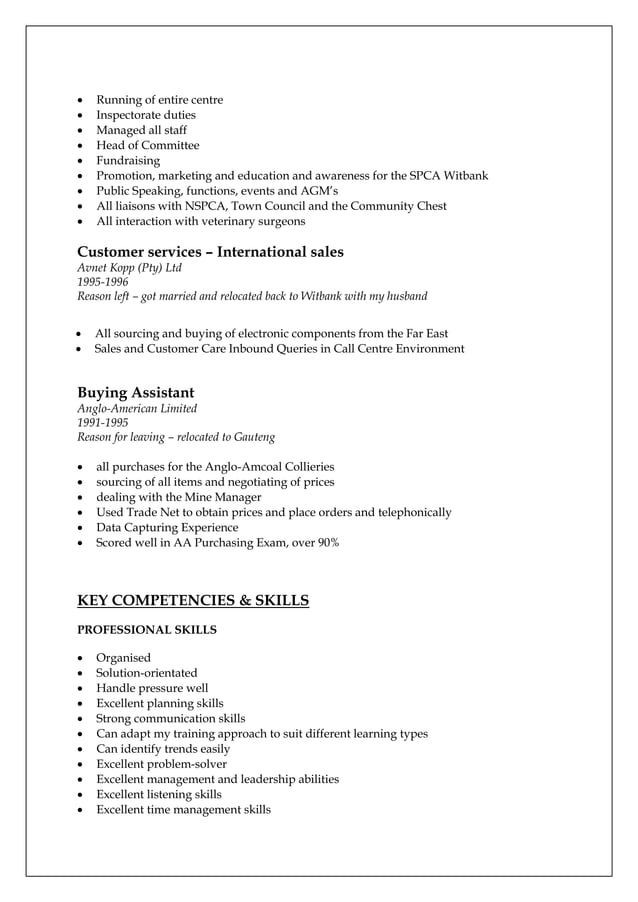 CV - Tracy Gardner | PDF | Human Resources | Business