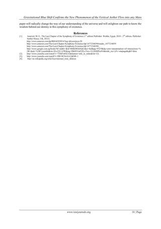 Gravitational Blue Shift Confirms the New Phenomenon of the Vertical ...