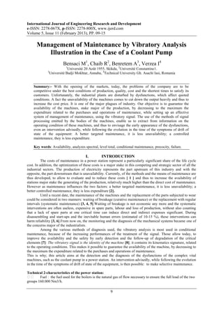 Welcome to International Journal of Engineering Research and Development (IJERD) | PDF