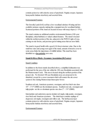 SCOTLAND HEIGHTS PRELIMINARY FOREST CONSERVATION REPORT | DOCX