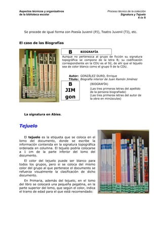 B054 signatura y_tejuelo | PDF