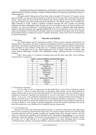 Estimating the Statistical Significance of Classifiers used in the Prediction of Tuberculosis | PDF