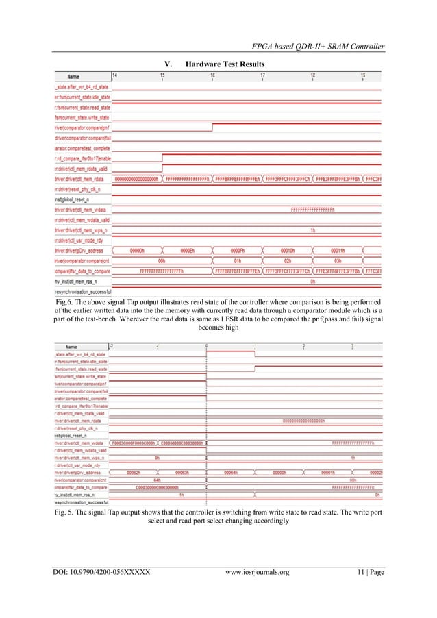 FPGA based QDR-II+ SRAM Controller | PDF