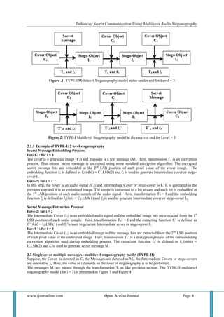 Enhanced Secret Communication Using Multilevel Audio Steganography | PDF