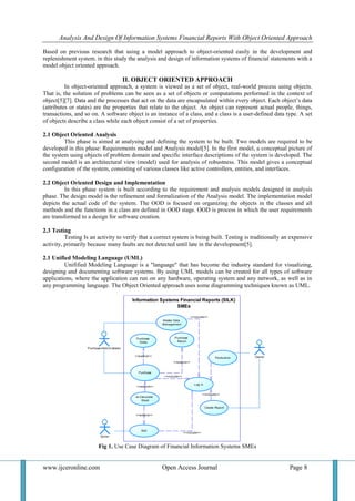 Analysis and Design of Information Systems Financial Reports with Object Oriented Approach | PDF ...