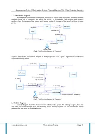 Analysis and Design of Information Systems Financial Reports with Object Oriented Approach | PDF ...