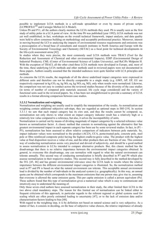 Life Cycle Assessment of Power Utility Poles – A Review | PDF