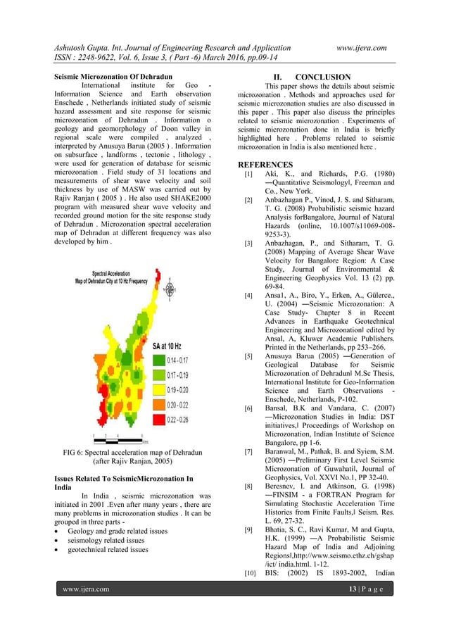 Seismic Microzonation - Principles and Methodology | PDF