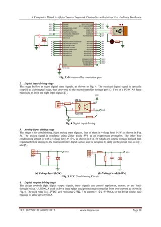 A Computer Based Artificial Neural Network Controller with Interactive Auditory Guidance | PDF