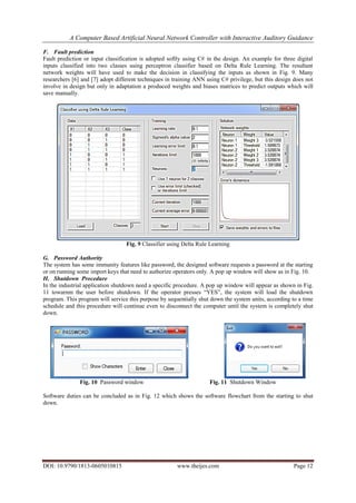 A Computer Based Artificial Neural Network Controller with Interactive Auditory Guidance | PDF