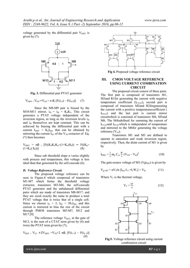 Optimization of Temperature Coefficient and Noise Analysis of MOSFET- Only Voltage Reference ...