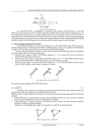 Transient Stability Enhancement of Grid by Using Fuzzy Logic Based Statcom | PDF | Internet of ...