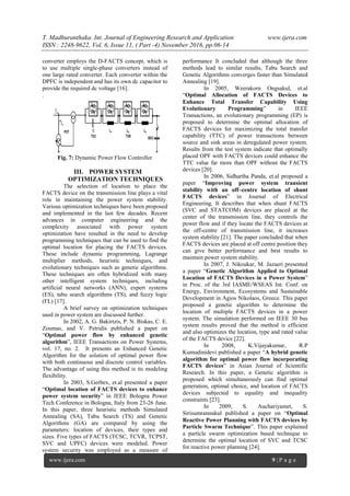 A Review on Power System Voltage Stability and Optimization Techniques | PDF