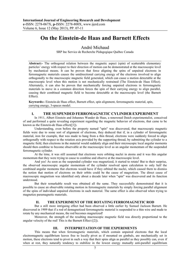 International Journal of Engineering Research and Development (IJERD) | PDF