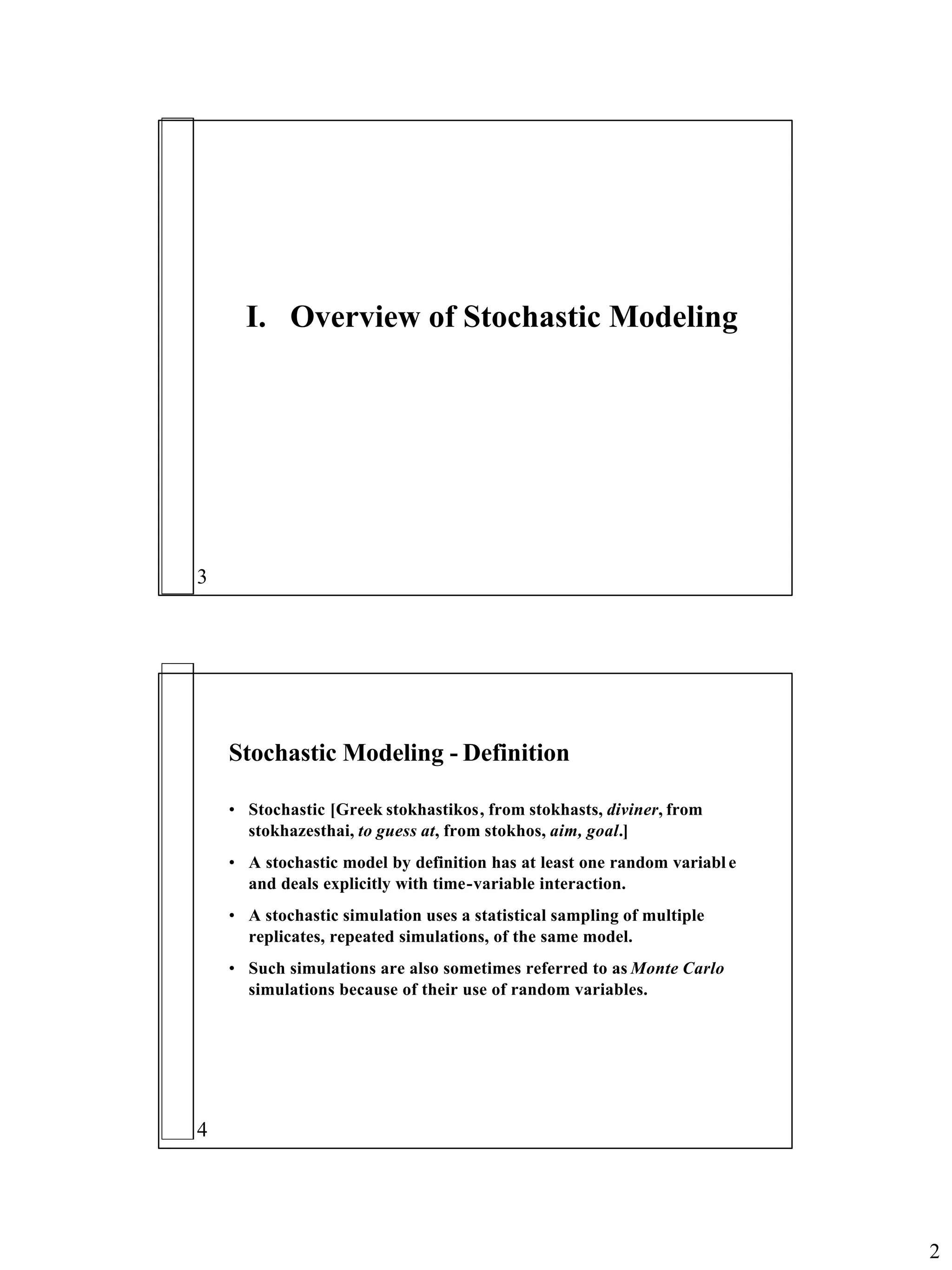 Stochastic Modeling - Financial Reporting | PDF