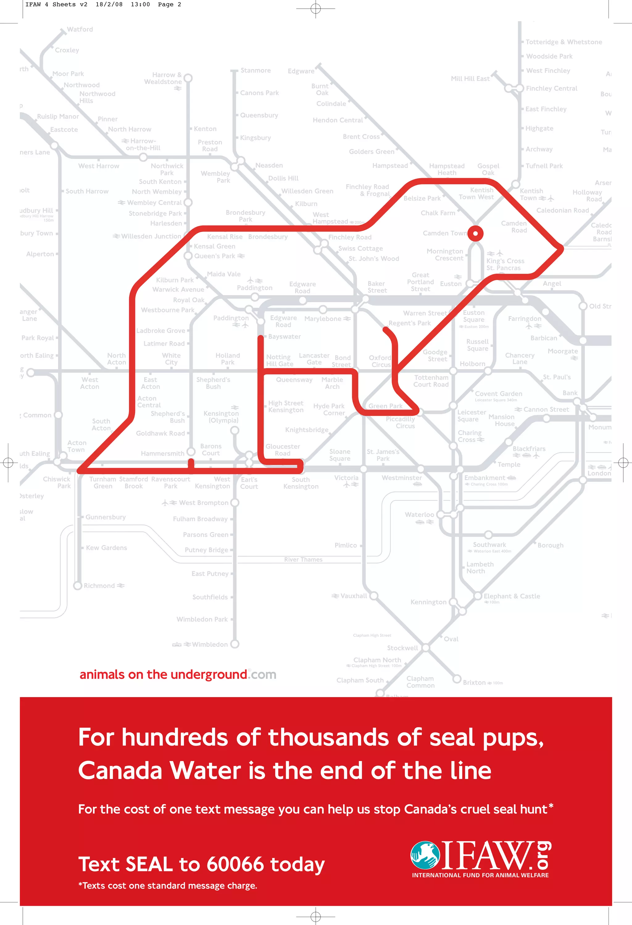 IFAW London Underground Posters | PDF